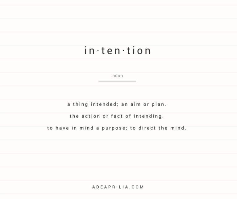 5 Steps For Setting Powerful Intentions