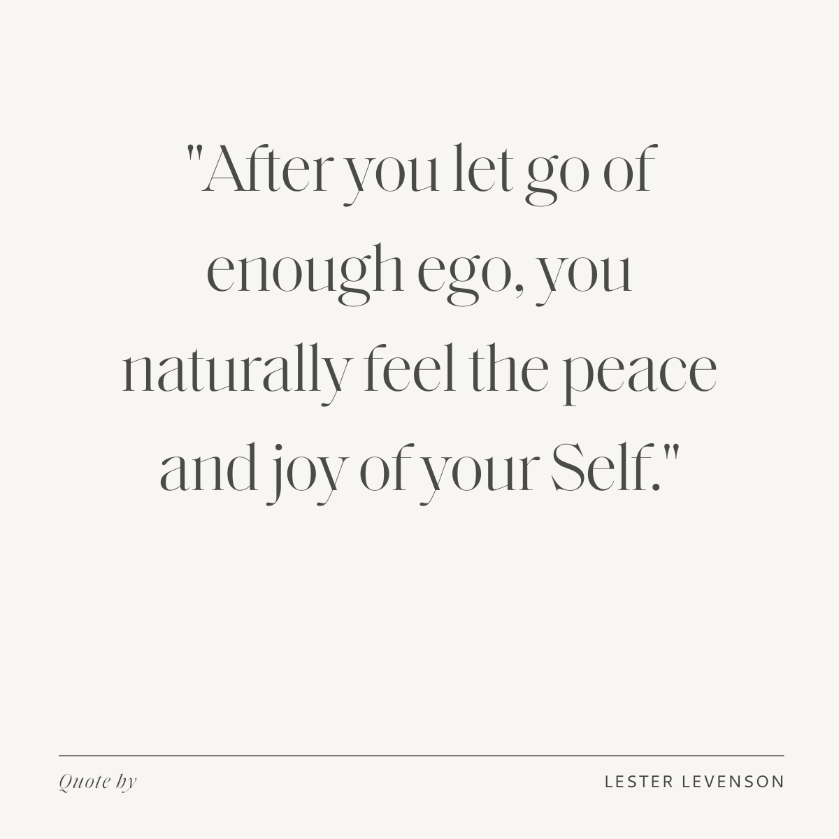 The Real-Life True Story of A Modern American Master, Lester Levenson ...